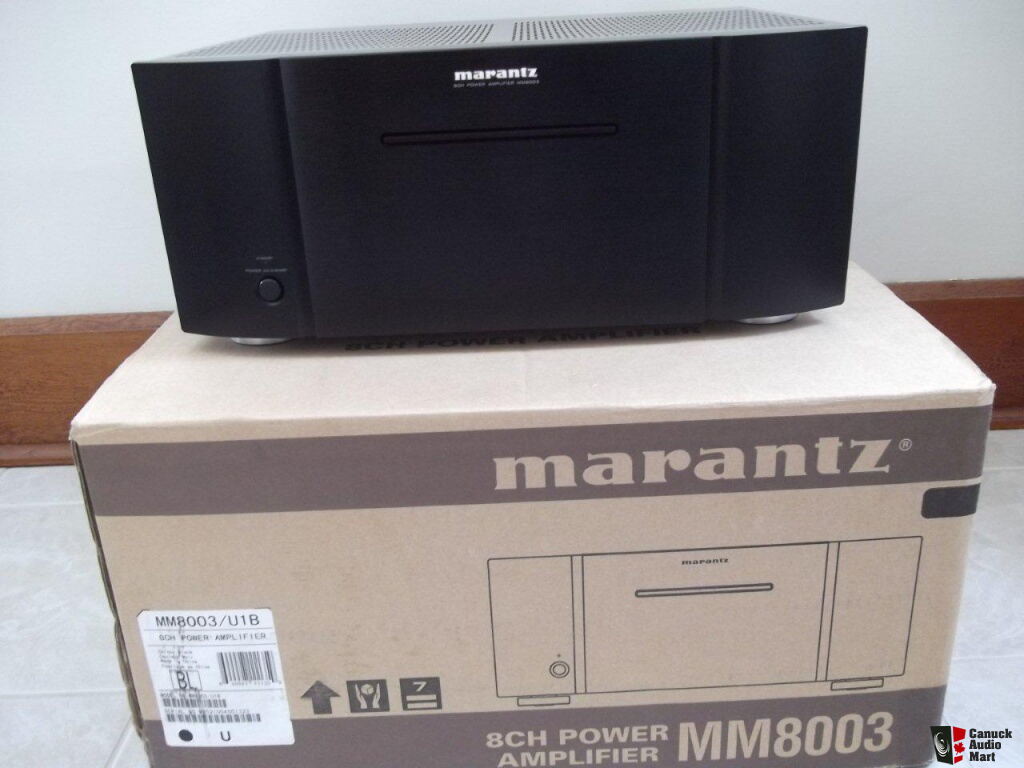 MARANTZ MM 8003 & AV 8003 AMP/ PREAMP COMBO - FREE INSURED SHIPPING ...