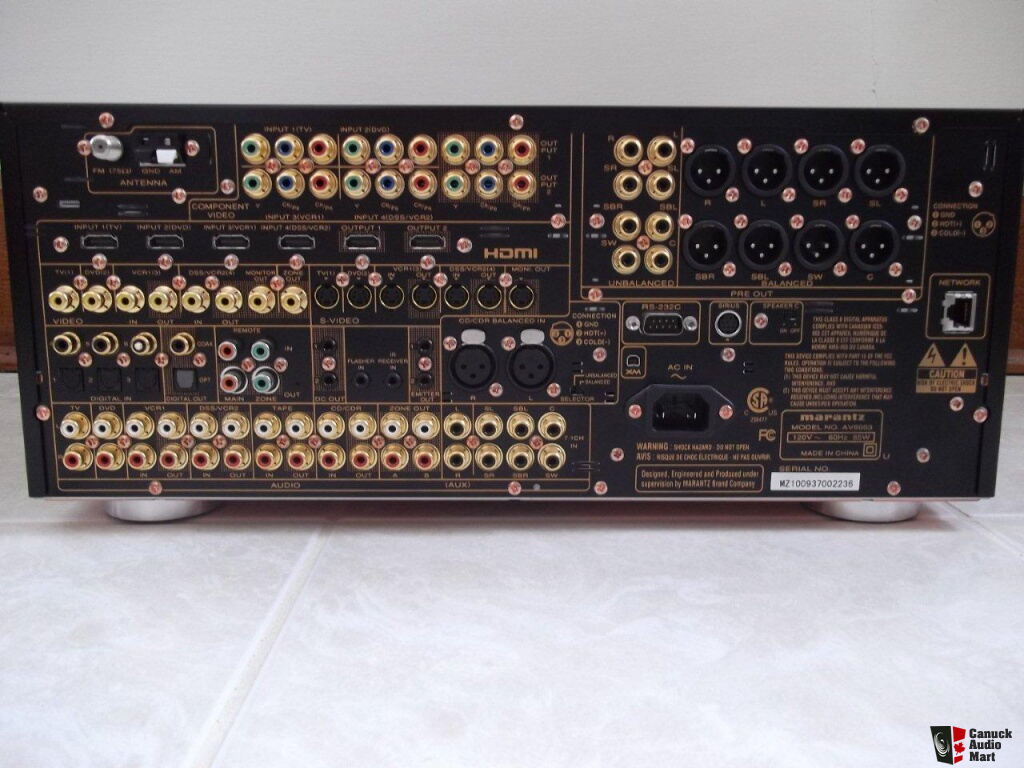 MARANTZ MM 8003 & AV 8003 AMP/ PREAMP COMBO - FREE INSURED SHIPPING ...