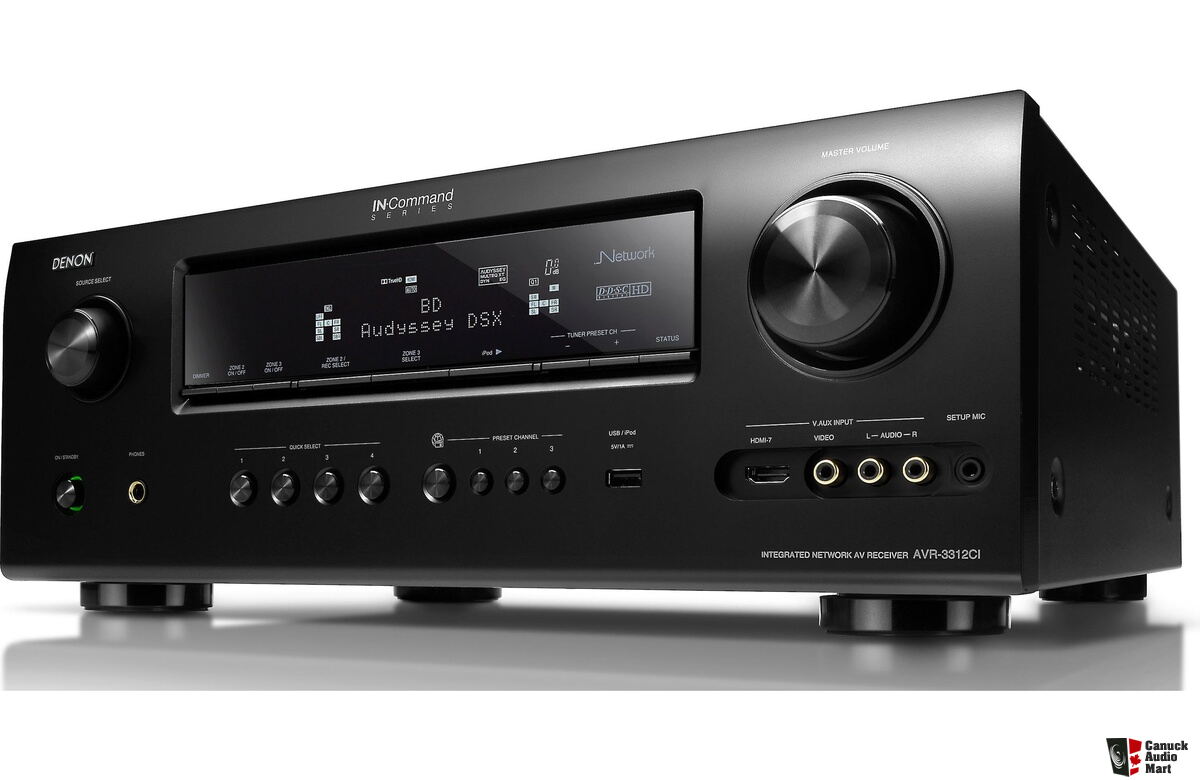 Denon AVR-3312CI 7.2 channel Integrated Network A/V Receiver Photo ...