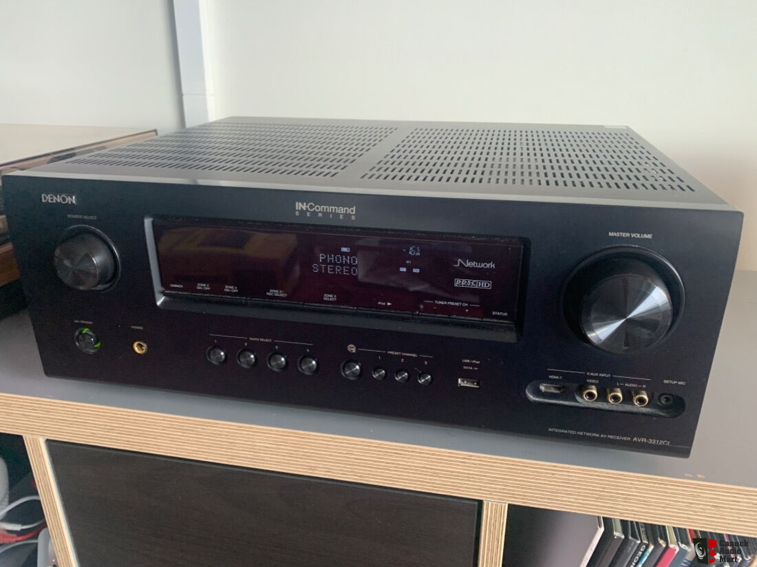 Denon AVR-3312CI 7.2 channel Integrated Network A/V Receiver Photo ...