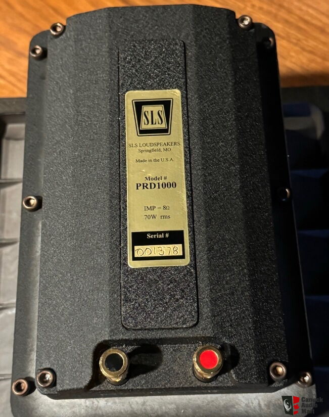 SLS Audio PRD1000 Planar Ribbon Tweeter with cast Aluminum horn ...