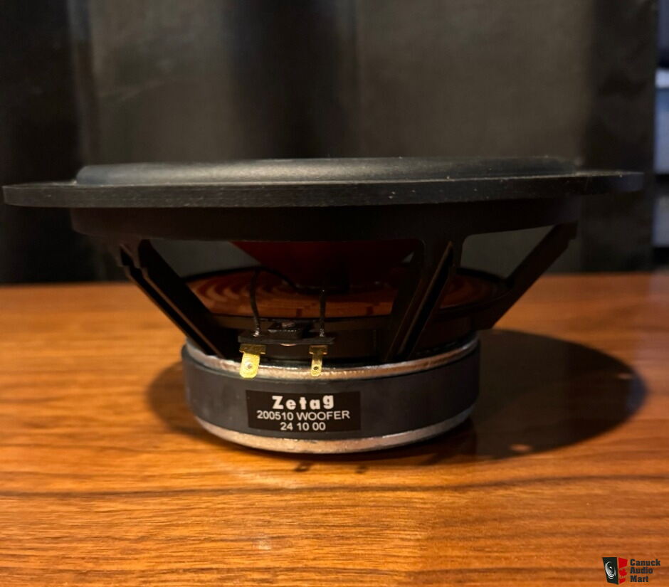 Zetag 8inch Woofer (Pair) For Sale - Canuck Audio Mart