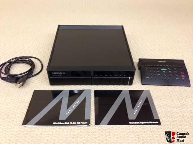 MERIDIAN 508.20 CD PLAYER - Great Price! For Sale - Canuck Audio Mart
