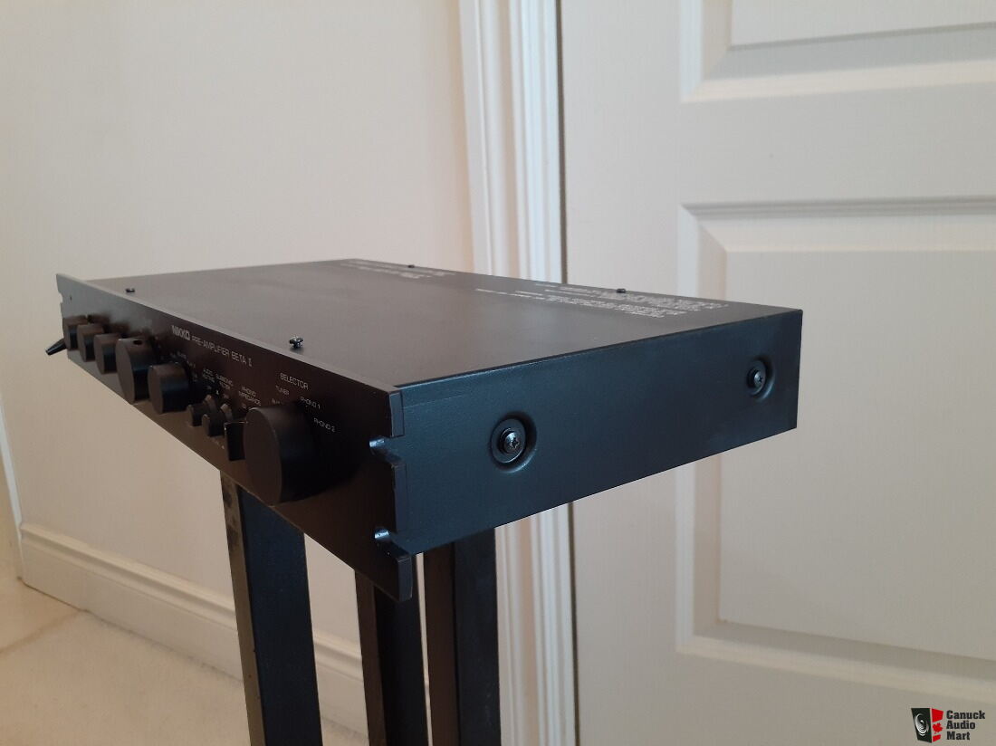 High-Quality Audiophile Nikko Pre-Amplifier Beta II (Made in Japan ...