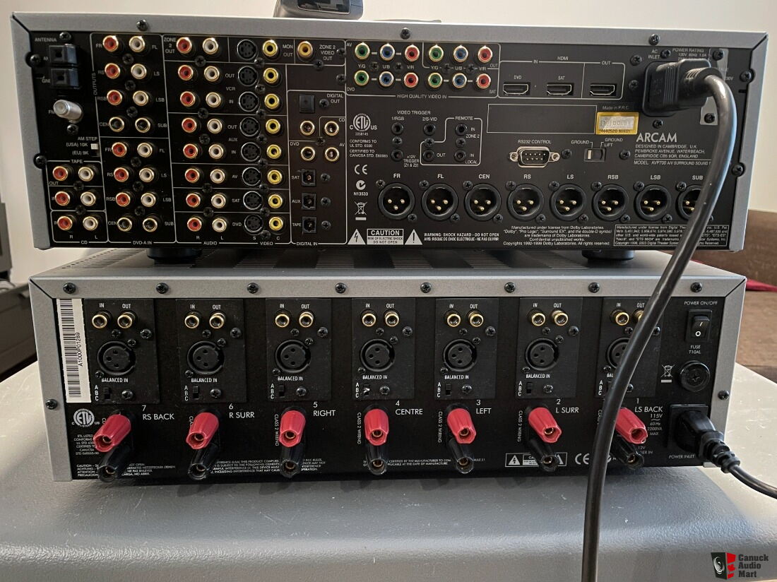 ARCAM P1000 power amplifier / AVP700 preamp Photo #4910068 - Canuck ...