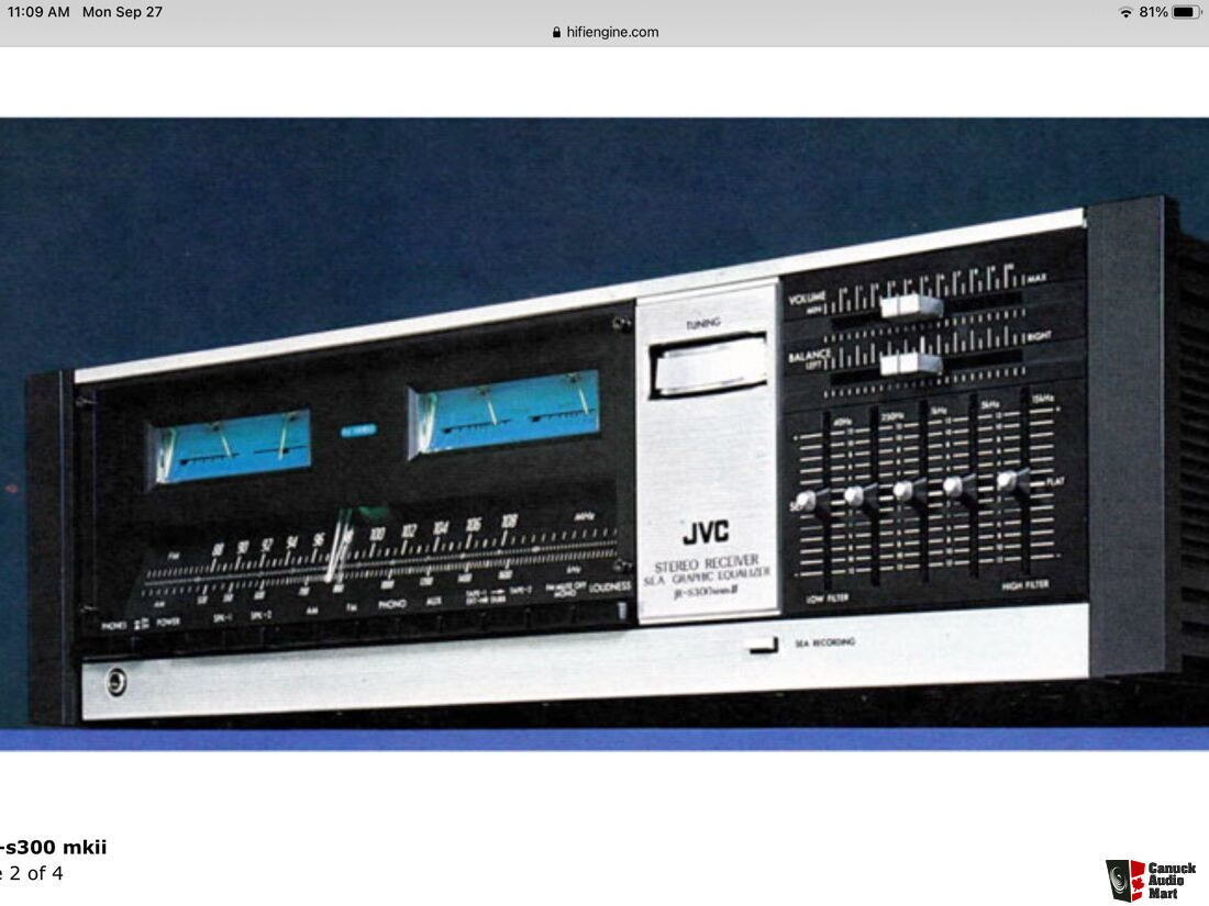 JVC JR-S300 mk2 For Sale - Canuck Audio Mart