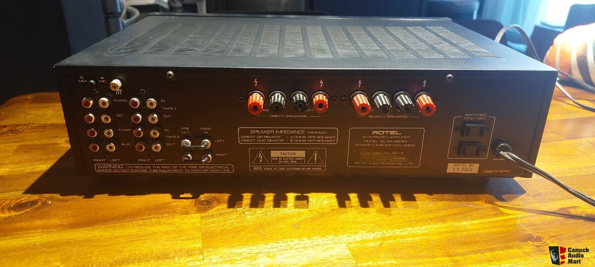 SALE PENDING Rotel RA-980BX Integrated Amplifier Photo #4911797 ...