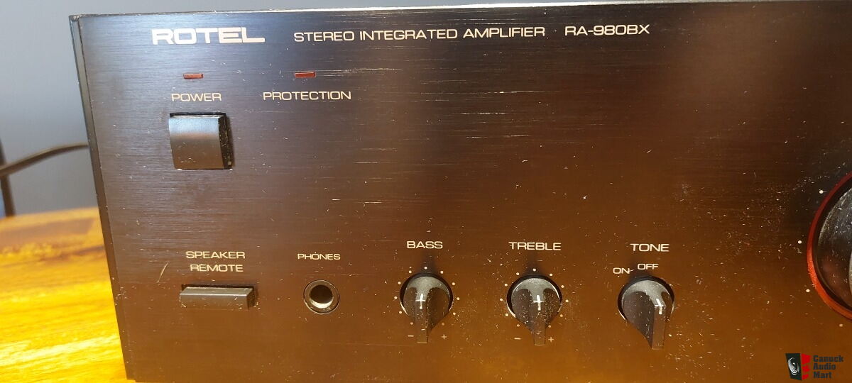 SALE PENDING Rotel RA-980BX Integrated Amplifier Photo #4911799 ...