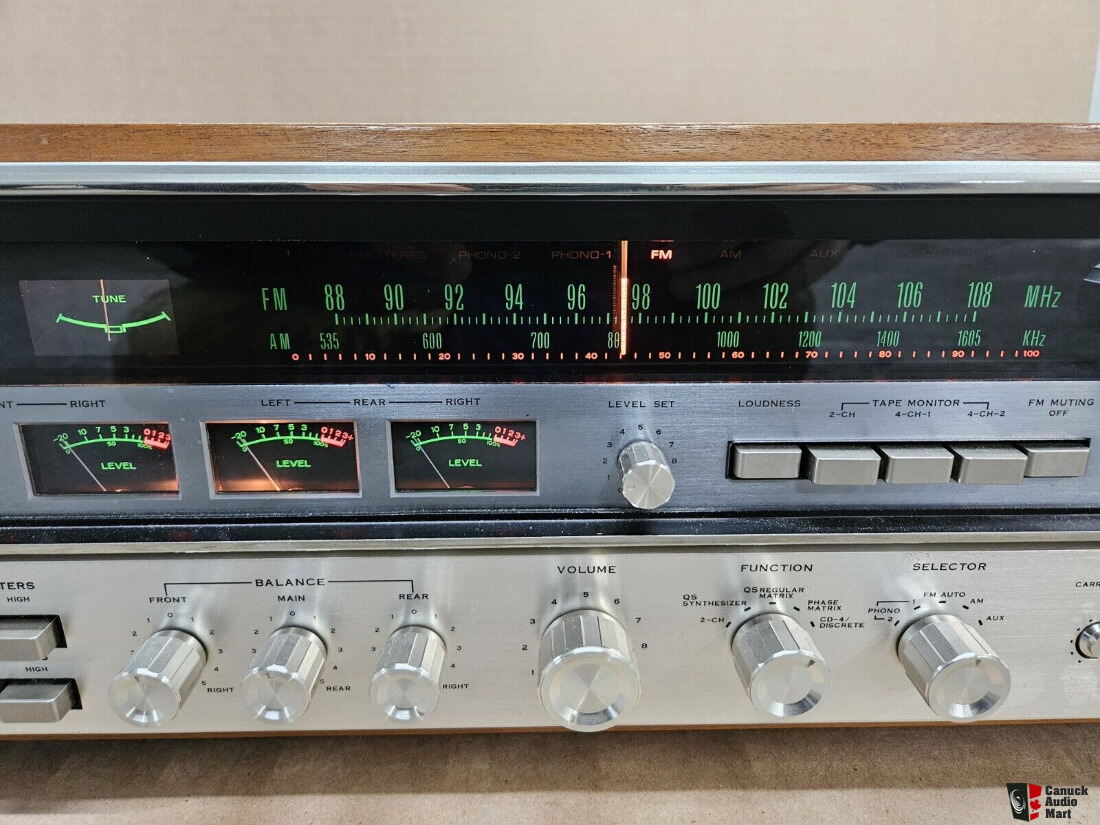 Sansui QRX-7500 Quadraphonic Stereo Receiver *Recapped And Serviced ...