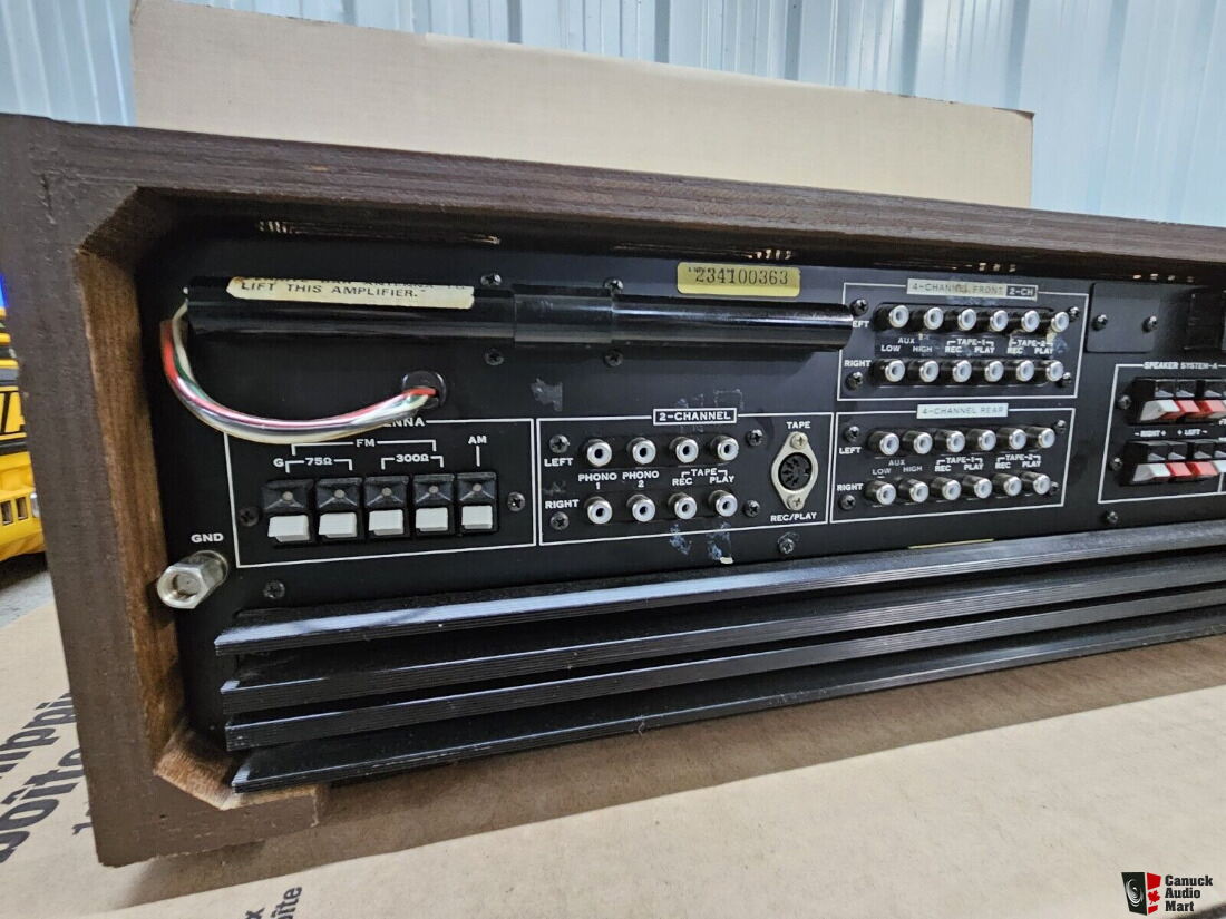 Sansui QRX-7500 Quadraphonic Stereo Receiver *Recapped And Serviced ...