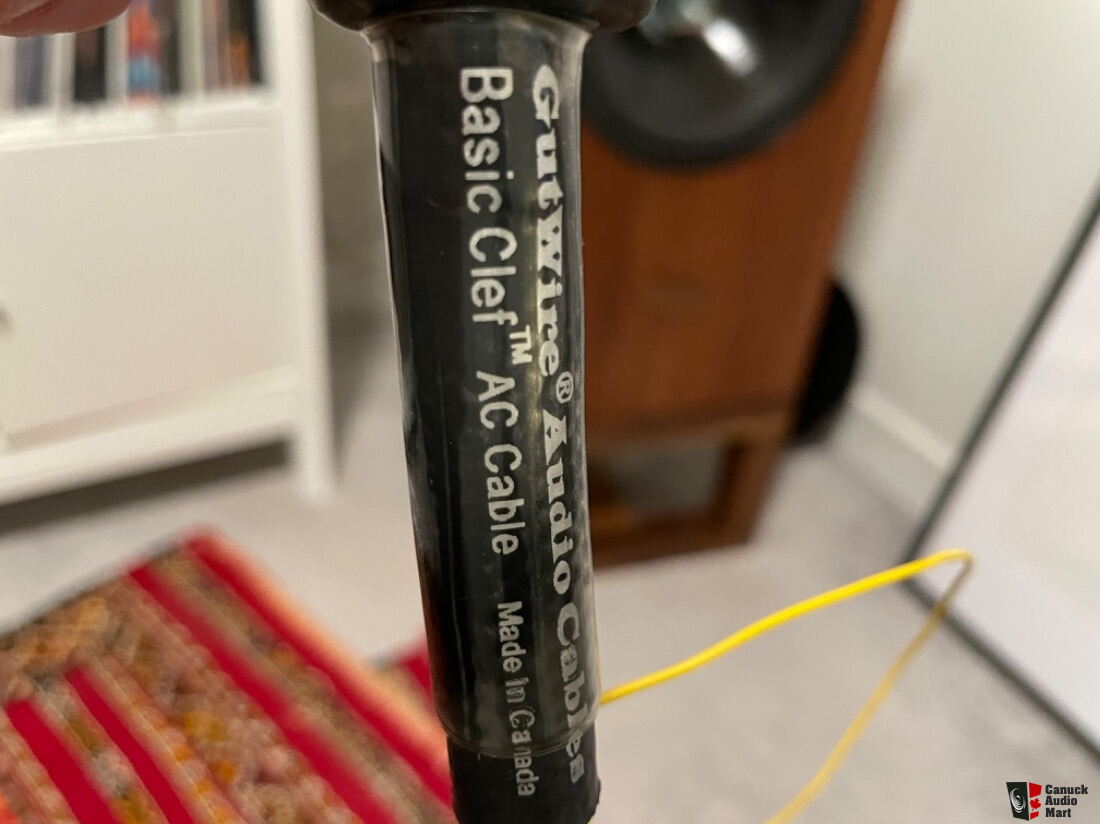 Gutwire BASIC clef power cables For Sale - Canuck Audio Mart