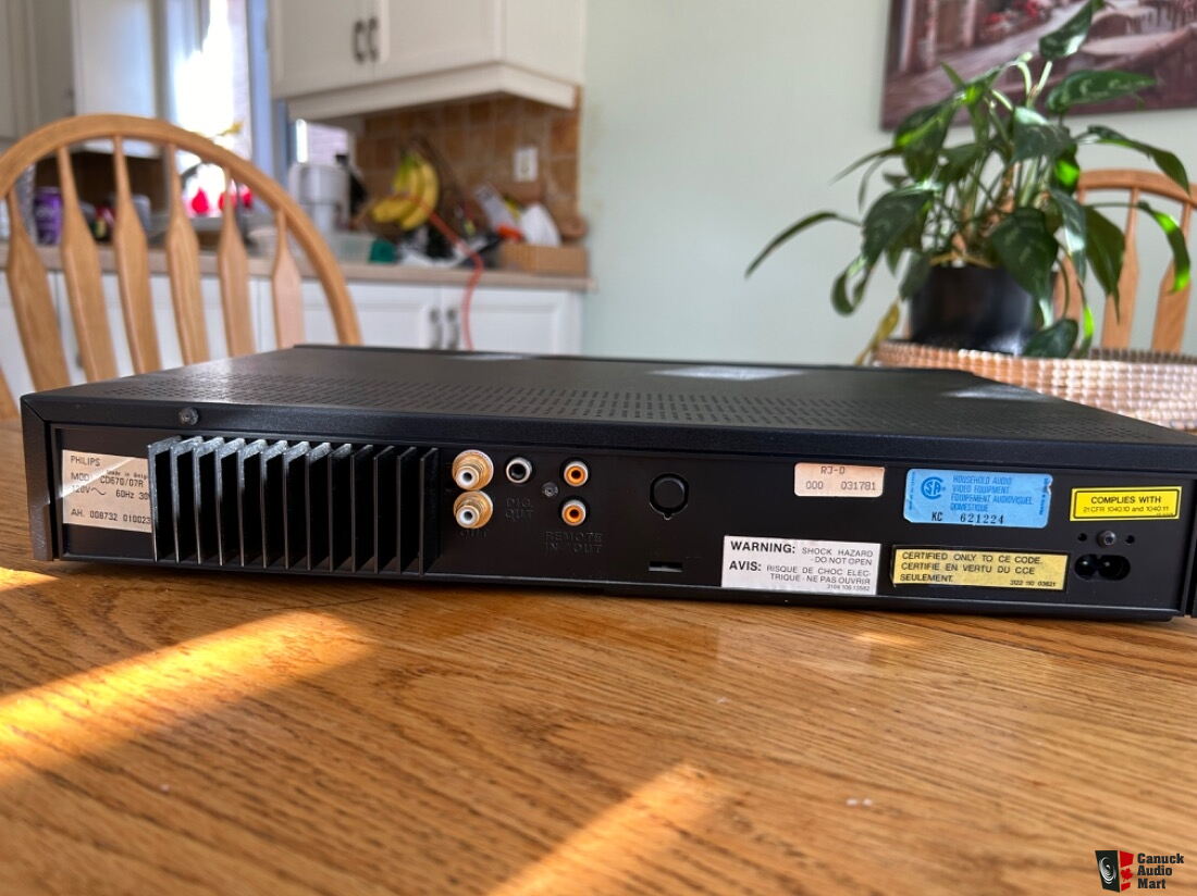 Philips CD670 CD player with TDA1541 DAC Price Drop Photo #4915293 ...