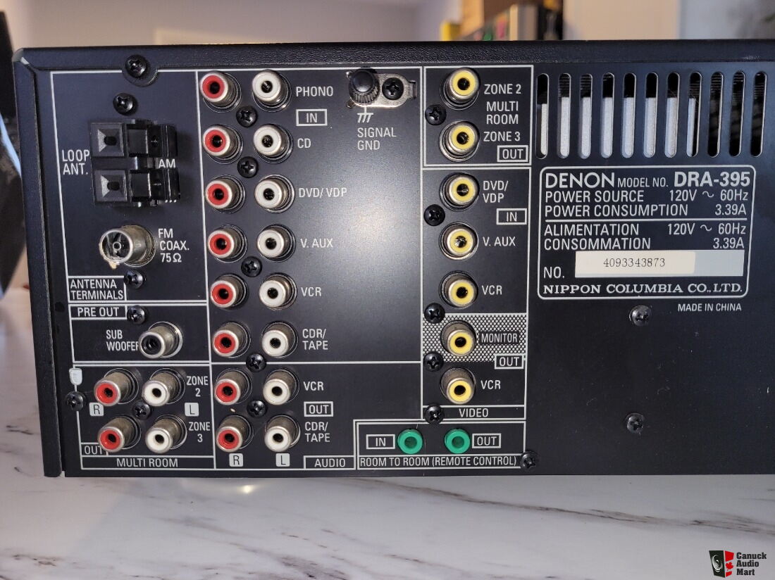 Mint Denon Stereo Receiver with warm tube sound and outstanding phono ...