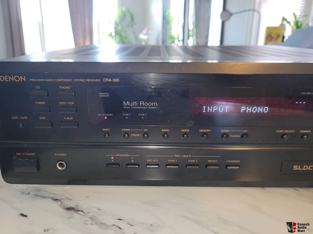 Mint Denon Stereo Receiver with warm tube sound and outstanding phono ...