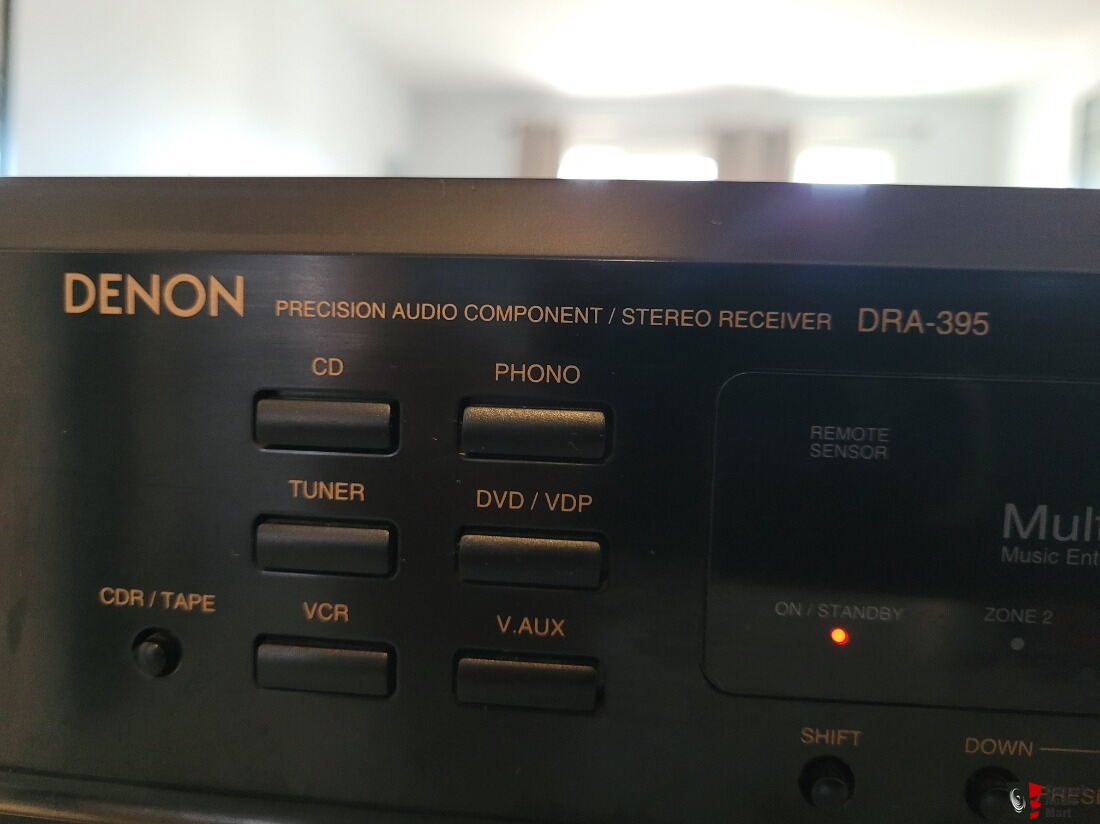 Quality Denon DRA 395 Stereo Receiver with outstanding Phono Preamp and ...