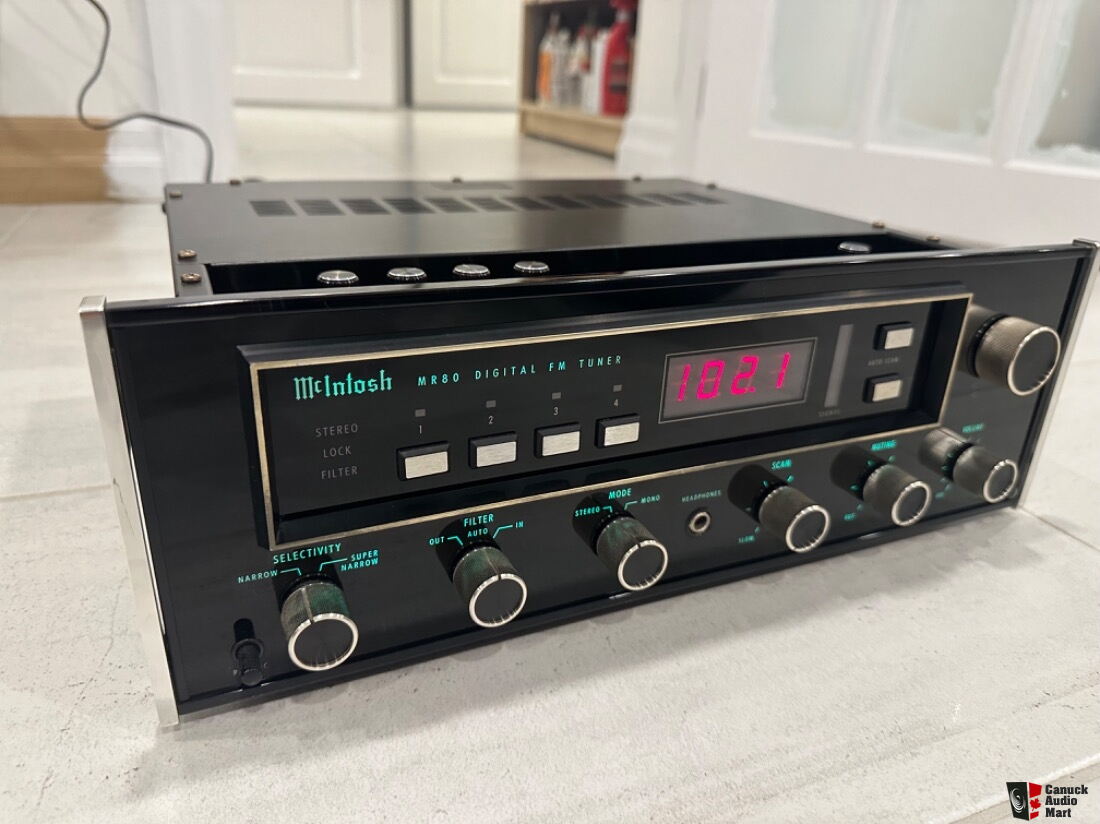 Mcintosh MR-80 digital tuner
