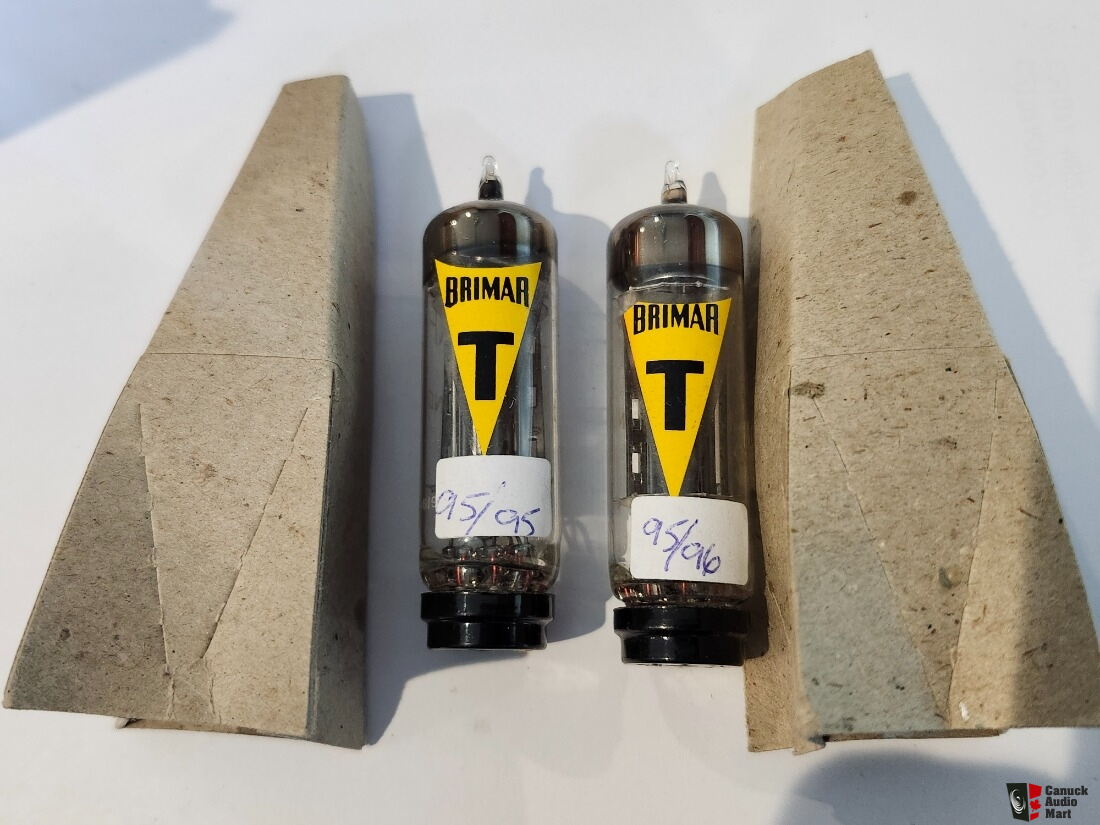 Rare Brimar Yellow T 6063 6x4 EZ90 Tube. NOS For Sale - US Audio Mart