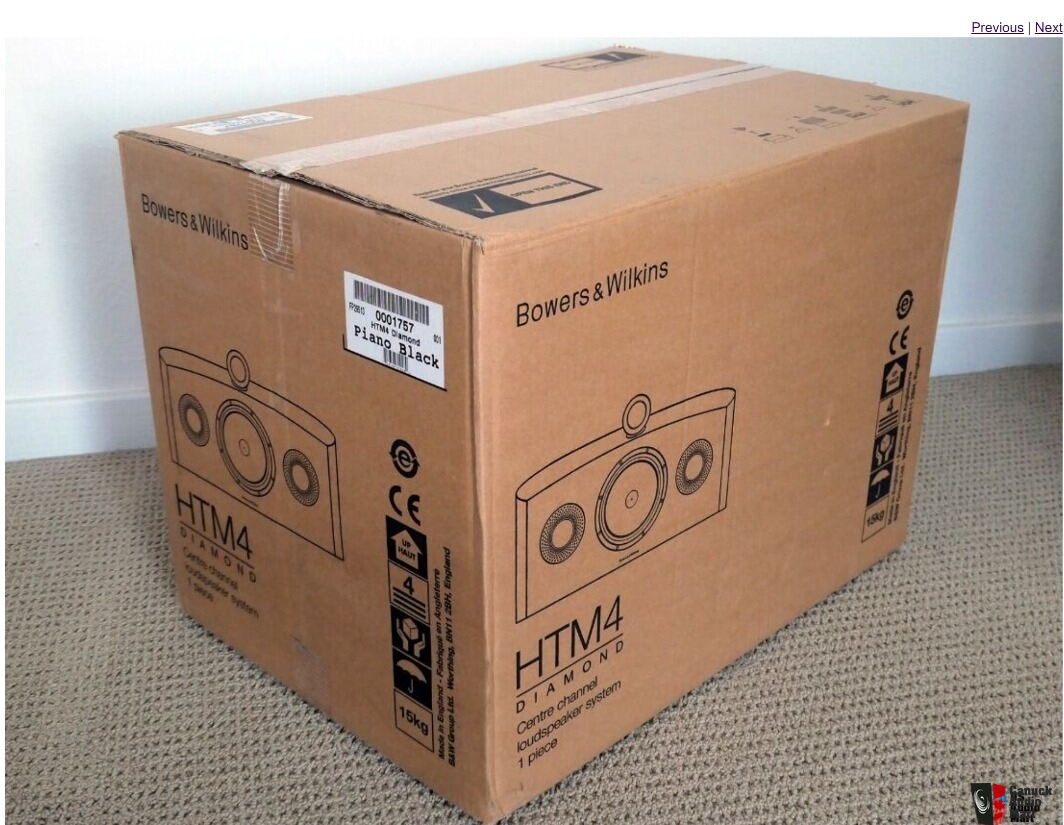 Wanted empty B&W HTM4d2 box Wanted - UK Audio Mart