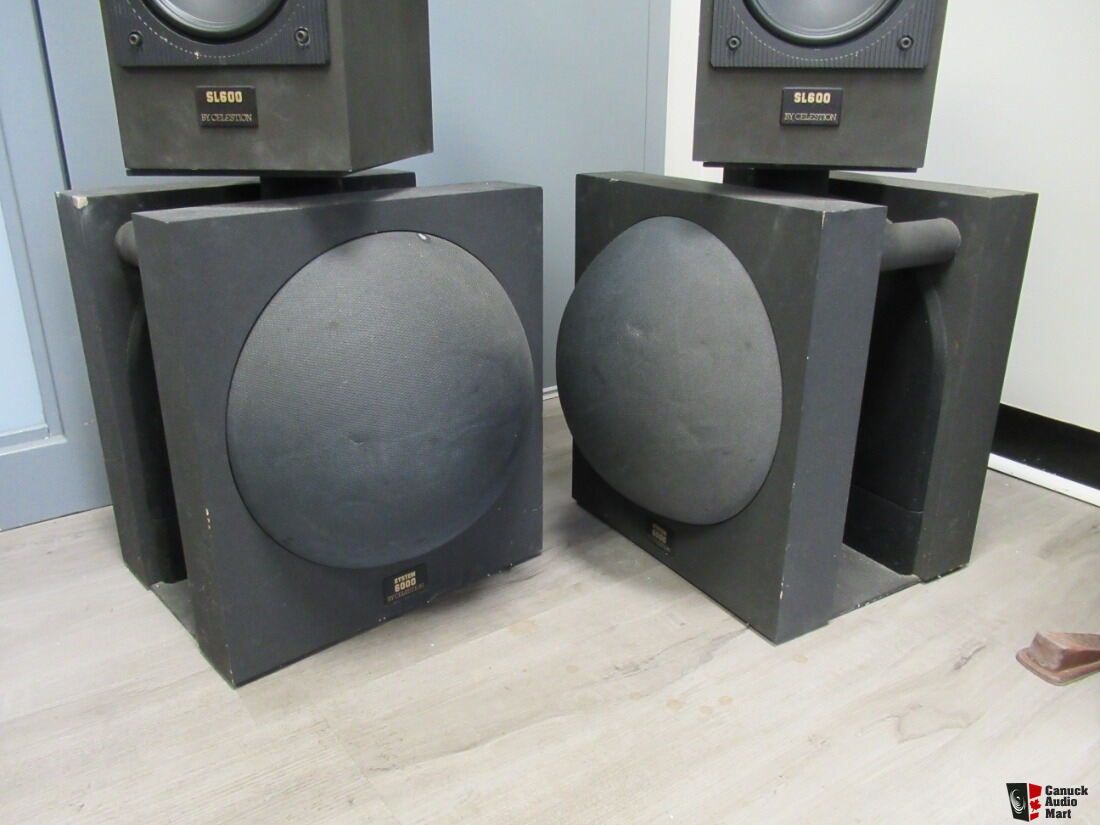 Celestion SL600 Speakers, System 6000 Sub and Controller Photo #4925206 ...