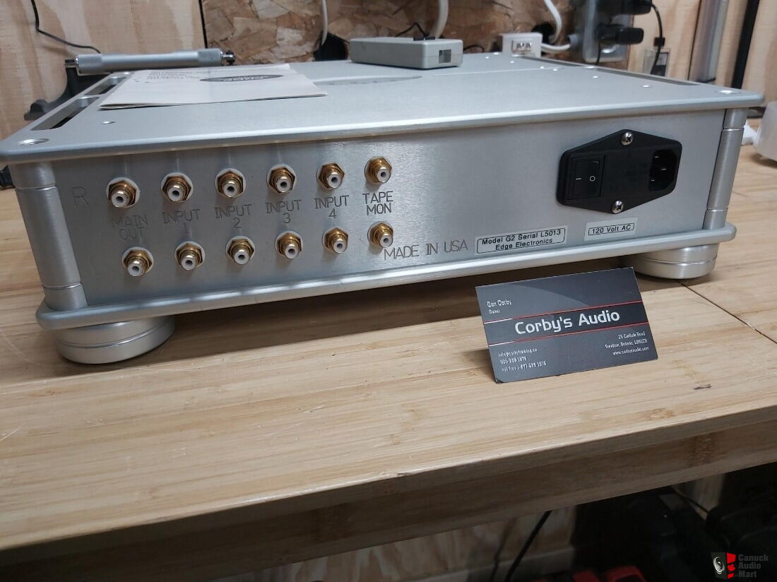 Edge G2 preamp Photo #4925355 - US Audio Mart