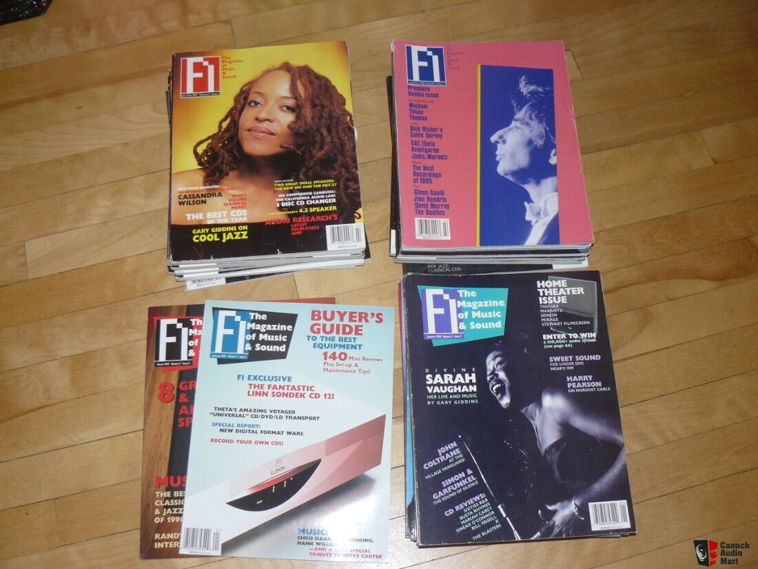 Magazine "FI - The Magazine of Music and Sound For Sale - Canuck Audio Mart