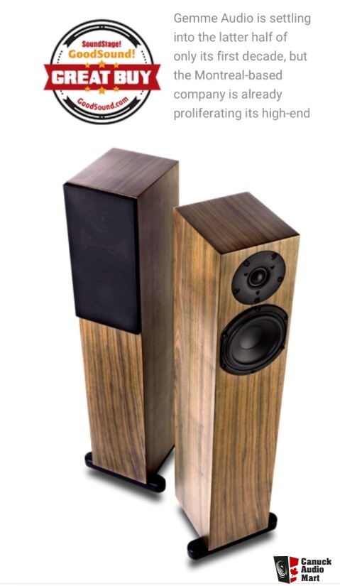 PRICE DROP - GEMME Audio Tonic G5 Matched Walnut + 200w Subwoofer w ...