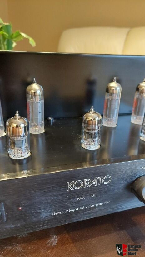 Korato KVA 15i is an integrated amp based on EL 84 output tubes