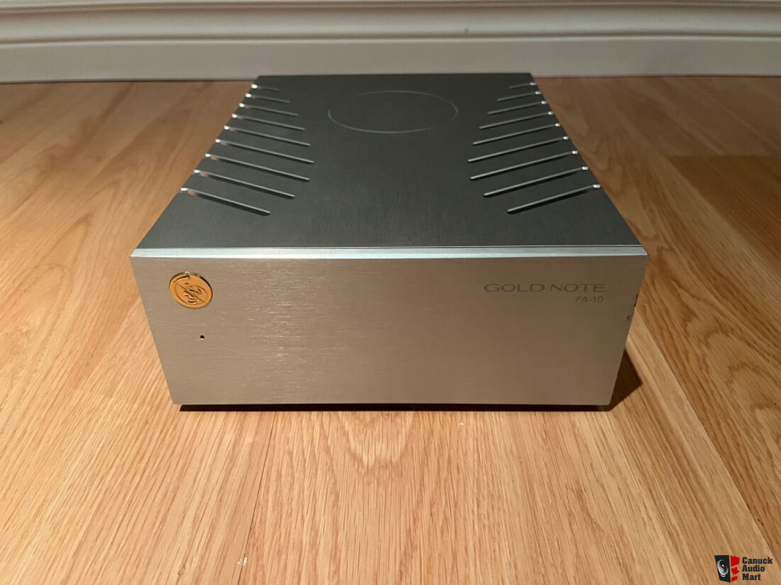 Gold Note PA-10 Power Amplifier For Sale - US Audio Mart
