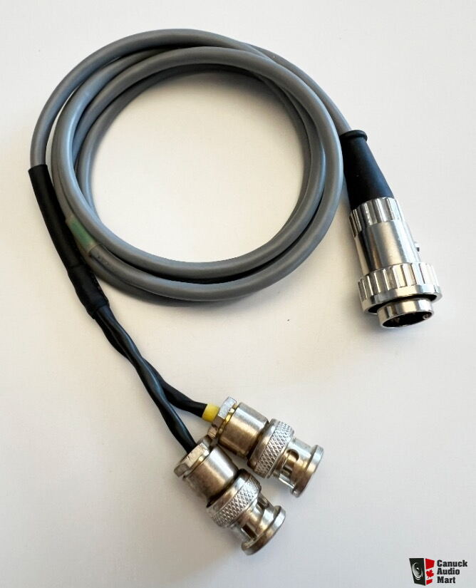 Naim cables: 5 pin to 5 pin + 5 pin to BNC