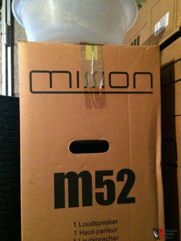 Mission M52 floor-standing speakers in beautiful rosewood Photo ...