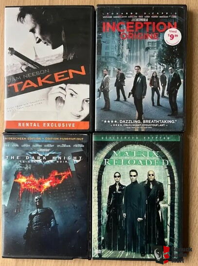 100 DVD LOT : Action/Comedy/Drama + Bonus 3D blu-rays Photo #4931777 ...