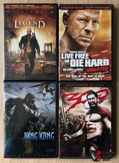 100 DVD LOT : Action/Comedy/Drama + Bonus 3D blu-rays Photo #4931781 ...