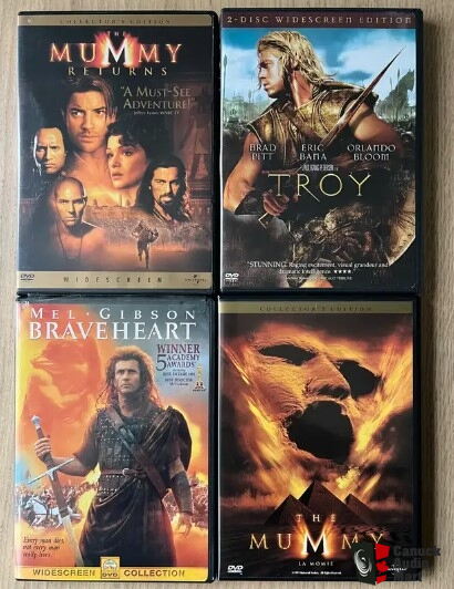100 DVD LOT : Action/Comedy/Drama + Bonus 3D blu-rays Photo #4931777 ...