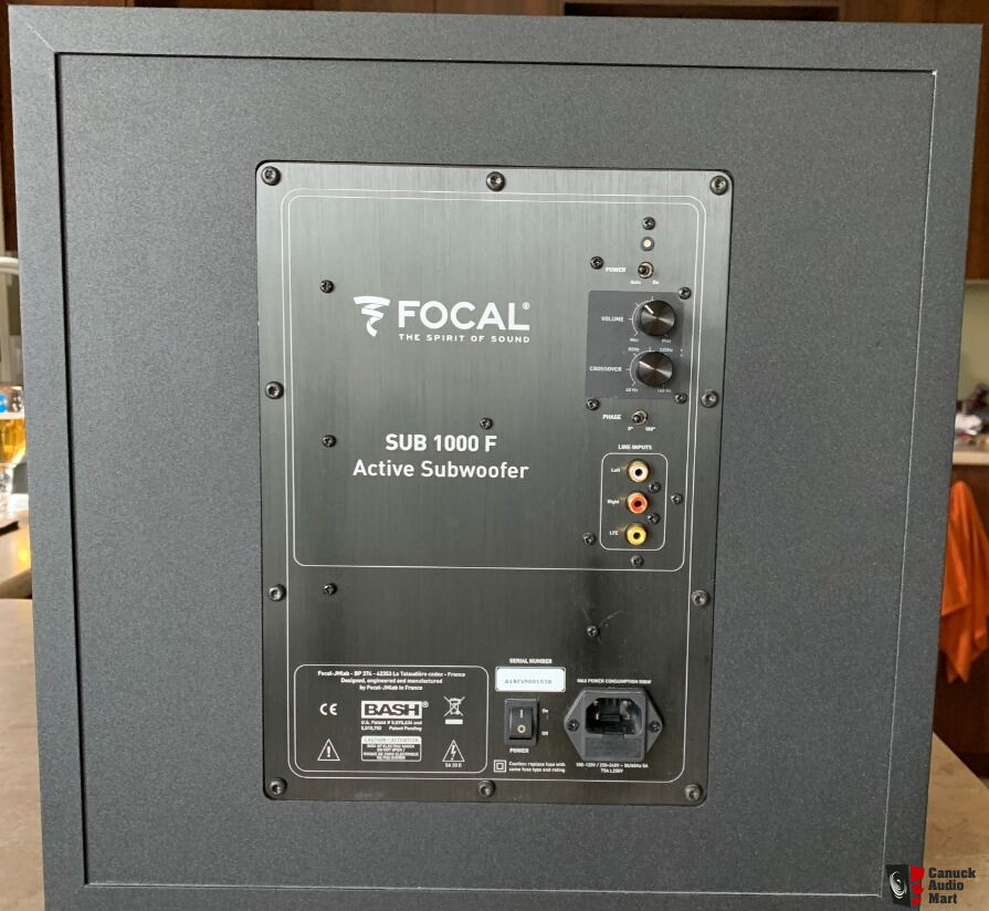 Focal 1000F Subwoofer Photo #4933018 - Canuck Audio Mart