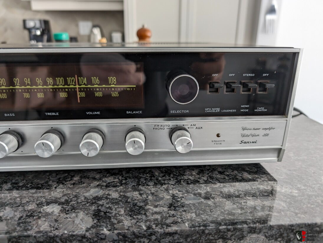 Vintage Sansui 350 Stereo Receiver Photo #4933643 - US Audio Mart