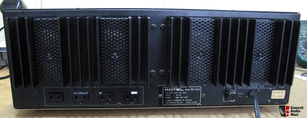Rotel RA-1412 Integrated Amplifier "Vintage Beauty*Sale Pending Photo ...