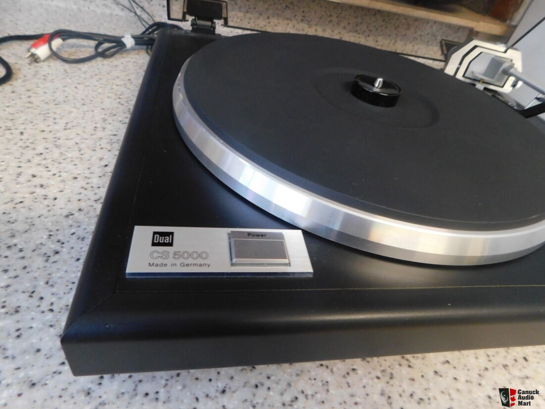 Dual CS 5000 3-Speed Semi-Automatic Belt-Drive Turntable in Excellent ...