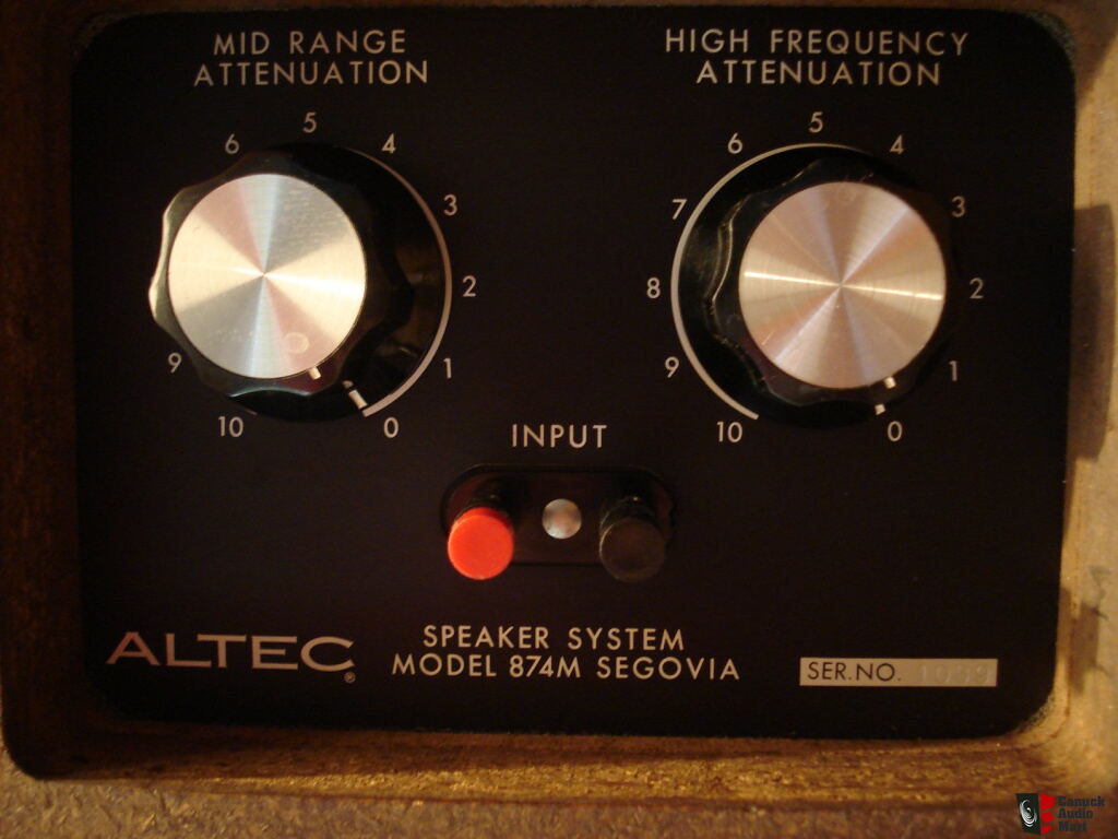 altec segovia 874m Photo #493749 - US Audio Mart