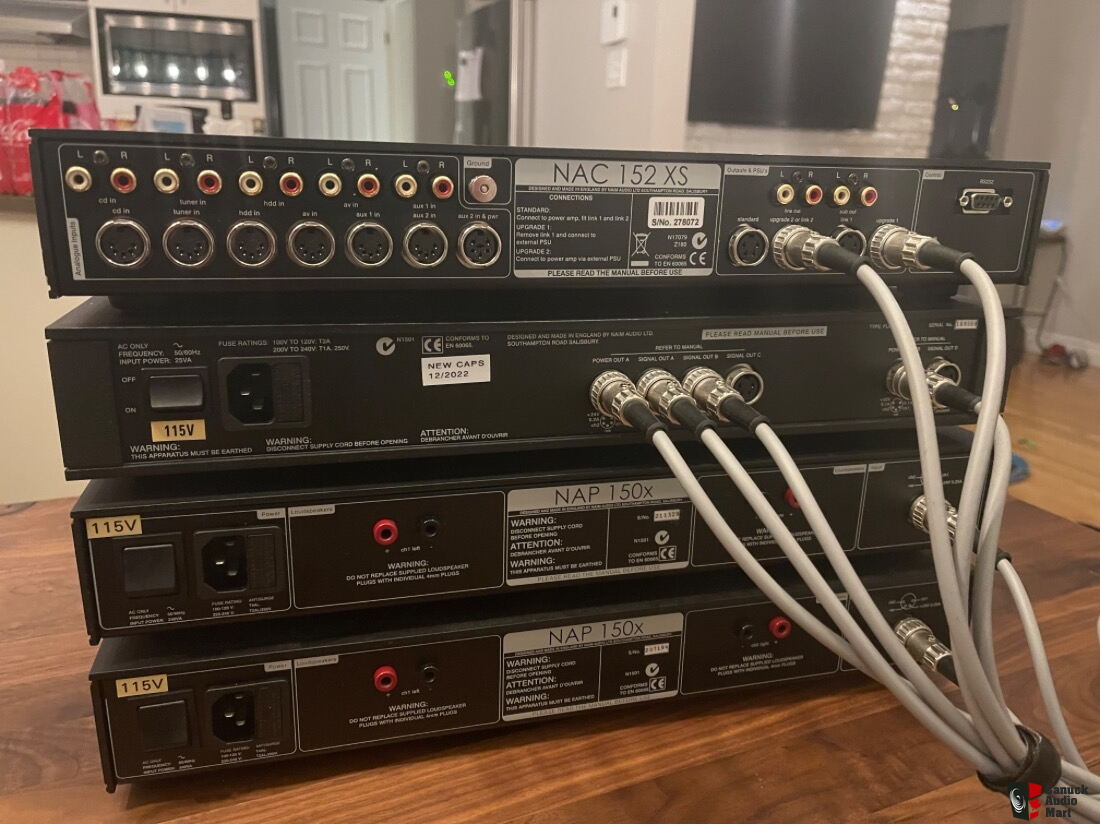 Impeccable - Stack Naim XS for bi-ampli including Phono Stageline Photo ...