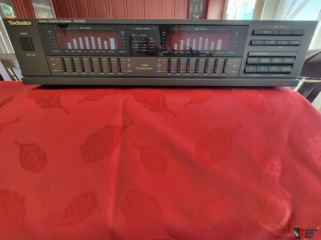 Technics SH-8057 Stereo Graphic EQ Programmable Sold to Graig! For Sale ...
