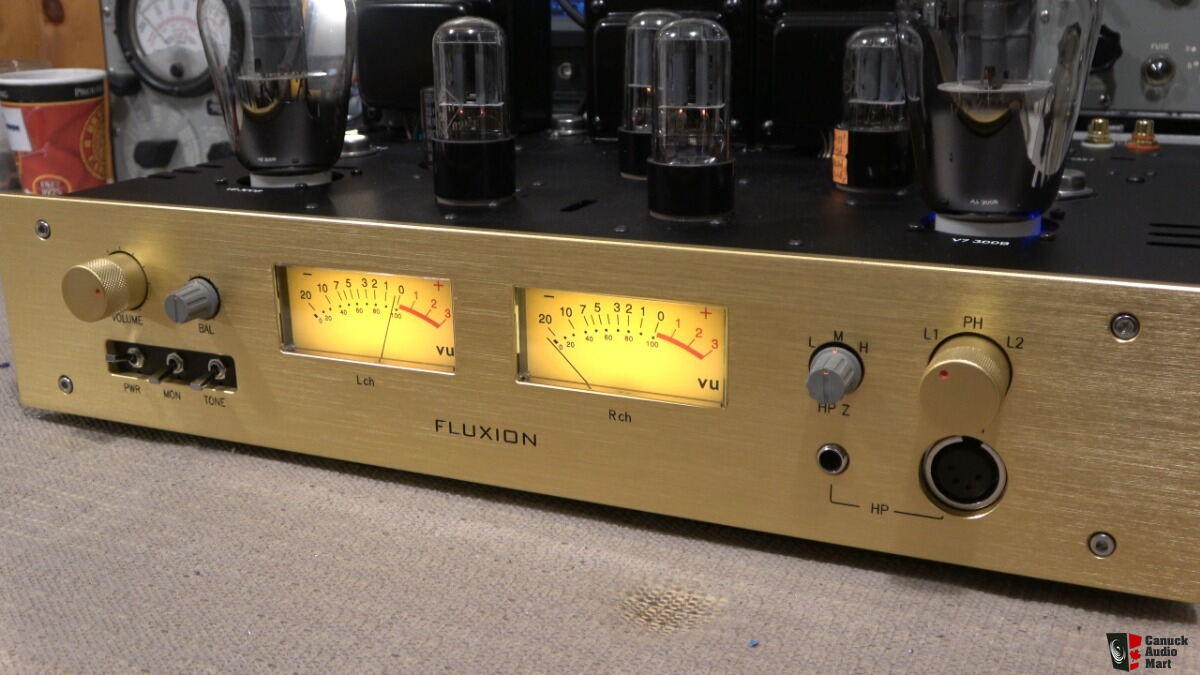 FLUXION 300B preamp w phono EQ Photo #4946081 - UK Audio Mart