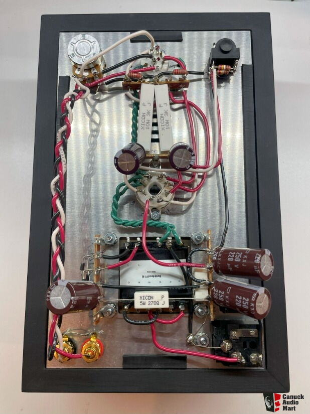 Bottlehead Crack Tube Headphone Amplifier with two pairs of tubes and ...