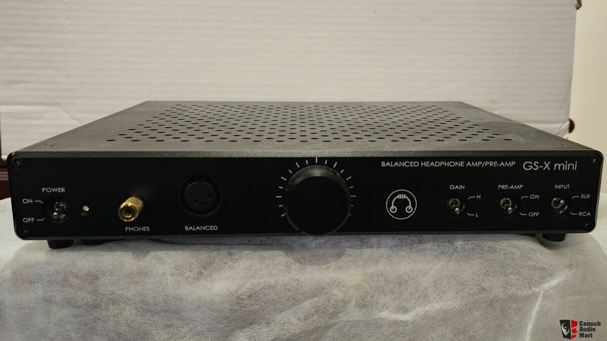 Headamp GS--X Mini Balanced Headphone Amplifier/Pre-Amp For Sale - US ...