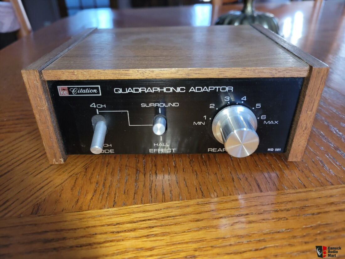 Vintage-Citation Passive Quadraphonic adaptor Model KQ 501 For Sale ...