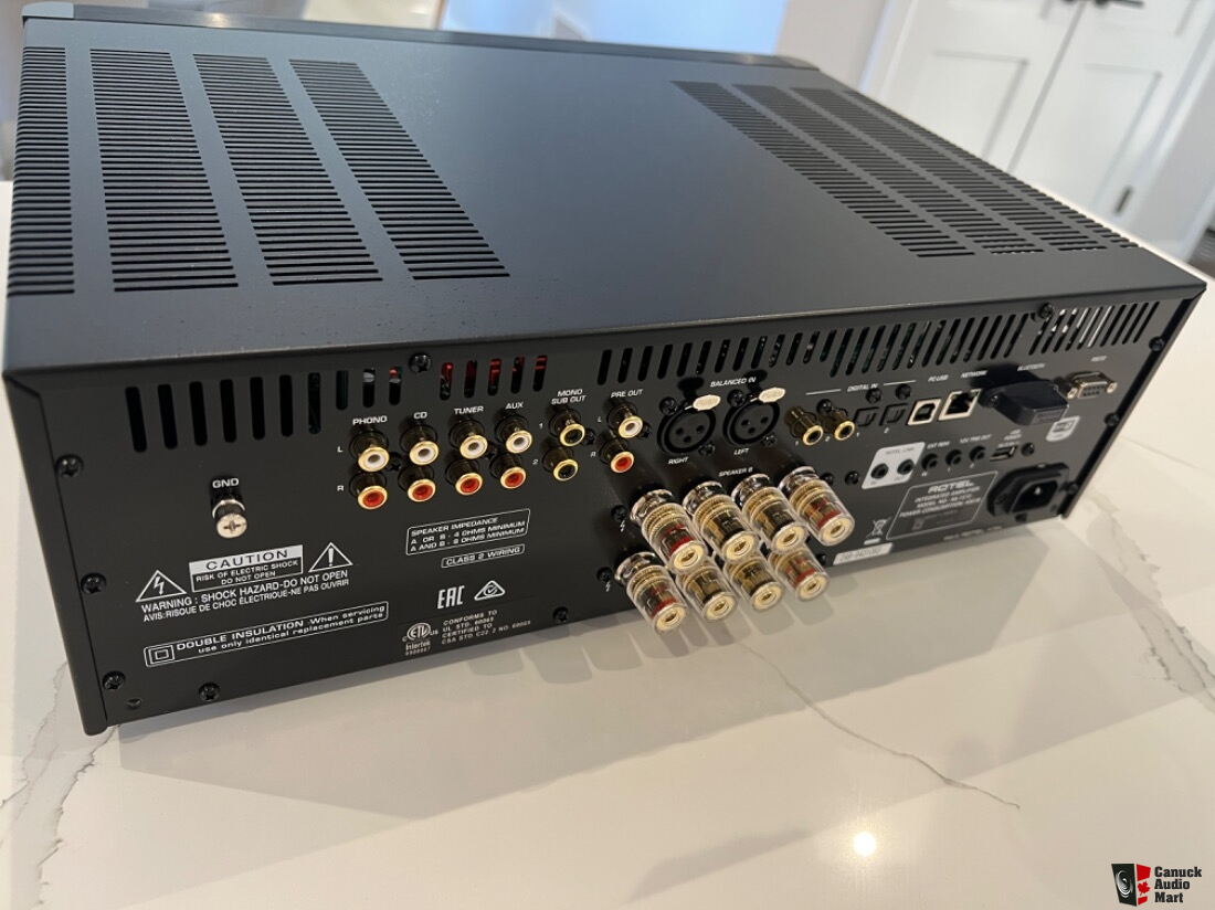 Rotel RA 1572 Integrated Amplifier 120W per ch Photo #4947872 - Canuck ...
