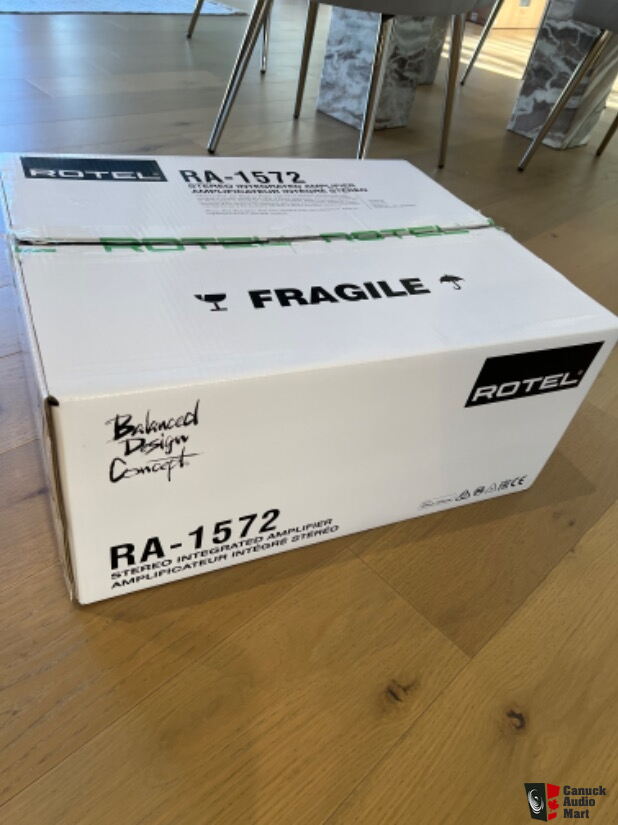 Rotel RA 1572 Integrated Amplifier 120W per ch Photo #4947873 - US ...