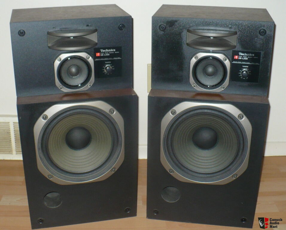 TECHNICS 3 WAY HORN LOADED LINEAR PHASE SPEAKERS SB-L200 Photo #494952 ...