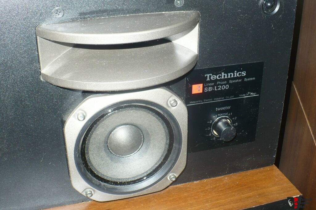 TECHNICS 3 WAY HORN LOADED LINEAR PHASE SPEAKERS SB-L200 Photo #494955 ...