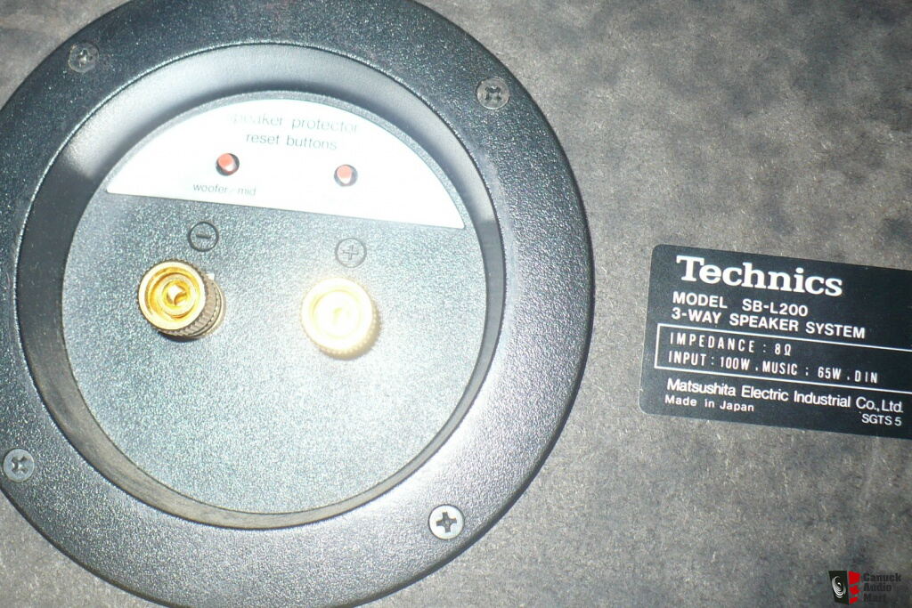 TECHNICS 3 WAY HORN LOADED LINEAR PHASE SPEAKERS SB-L200 Photo #494957 ...