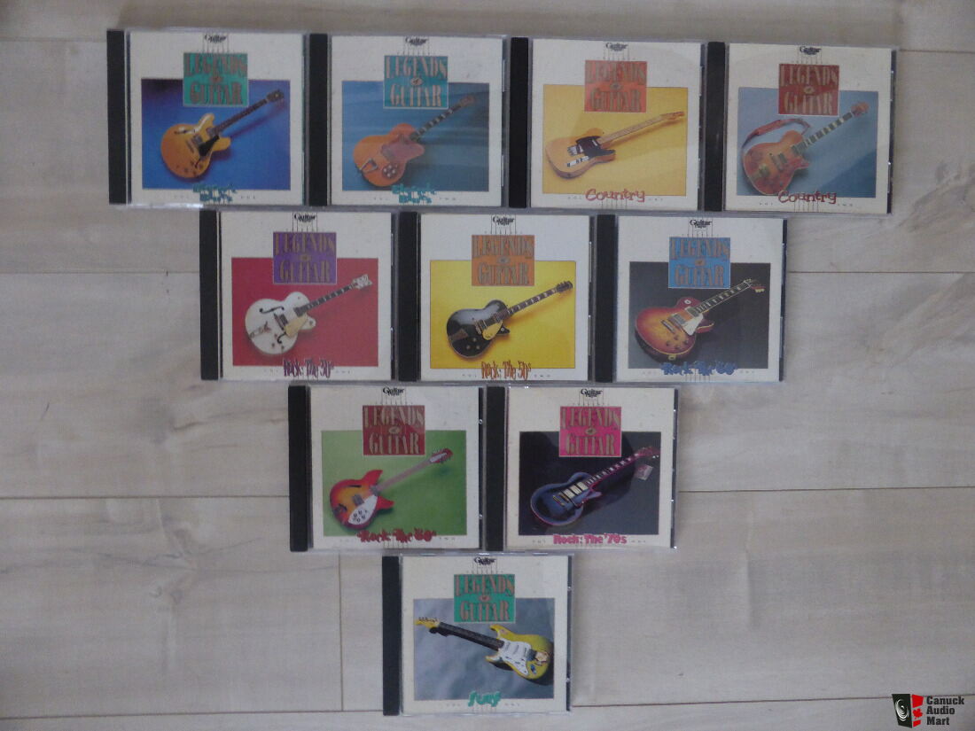 10 CD Lot From Guitar Player Magazine 'Legends of Guitar For Sale - US ...
